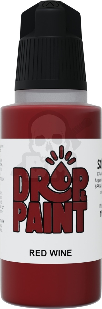 Battle-Models > Scale 75: Drop Paint - Farbka do aerografu 17 ml - Red Wine